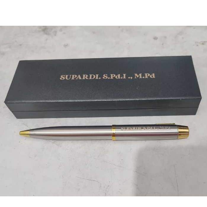 Jual [KHUSUS GROSIR] Paket Hampers Box Pulpen dan pulpen Custom ...