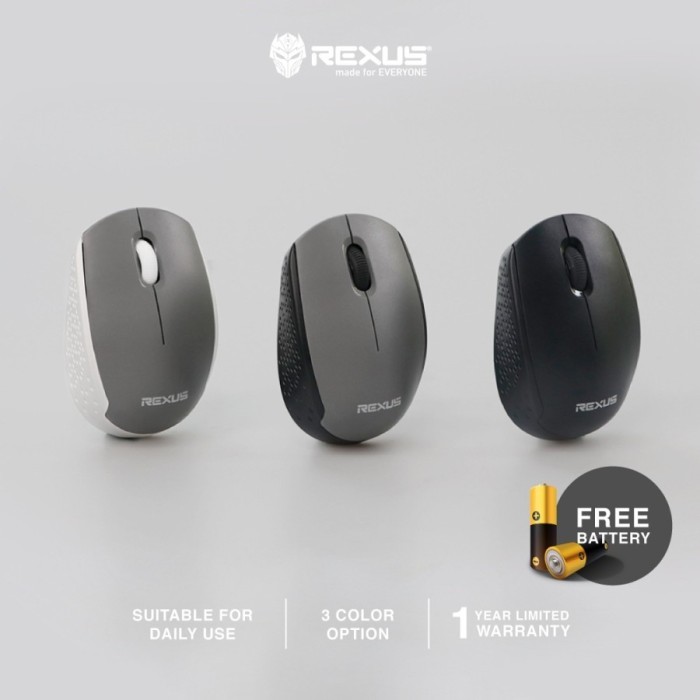 Jual Rexus Office Mouse Wireless Q30 Silent Click | Shopee Indonesia