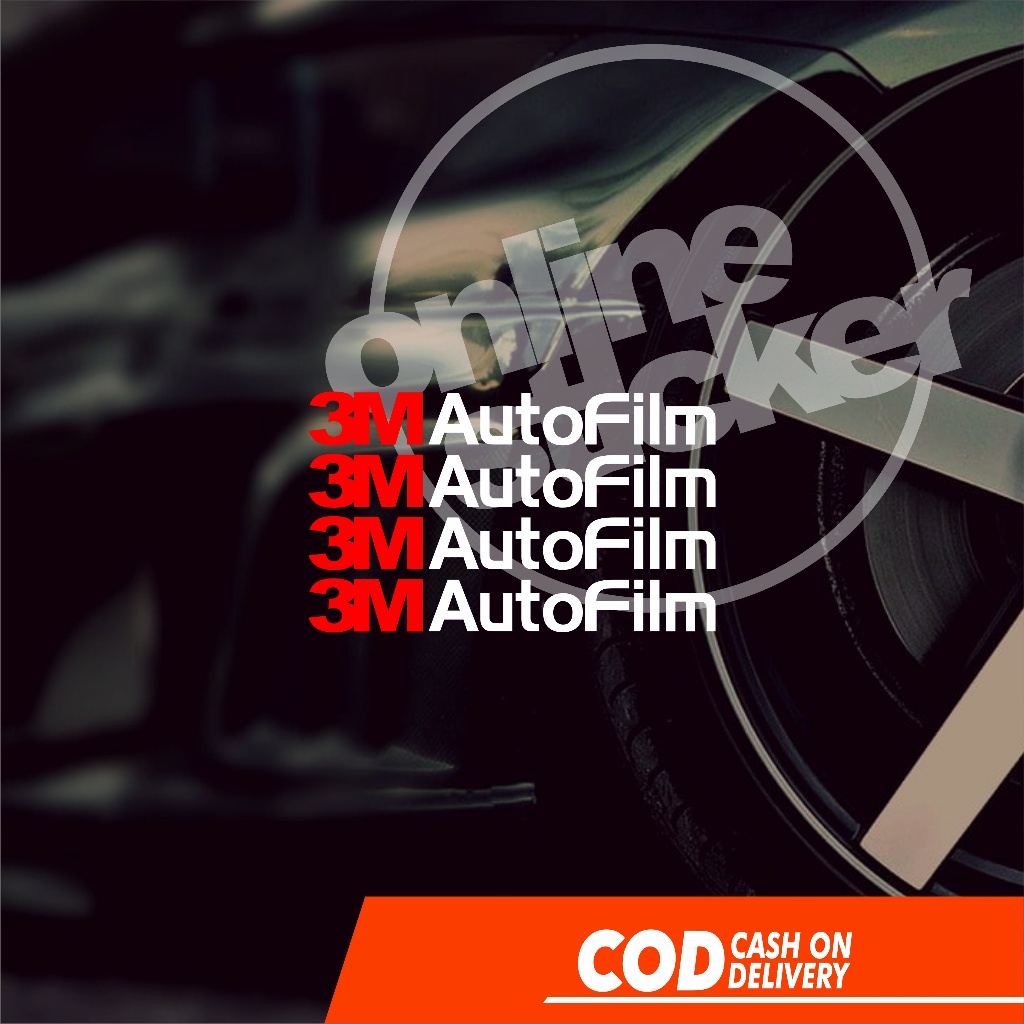 Jual sticker 3M auto film 4psc | cutting ori | Shopee Indonesia
