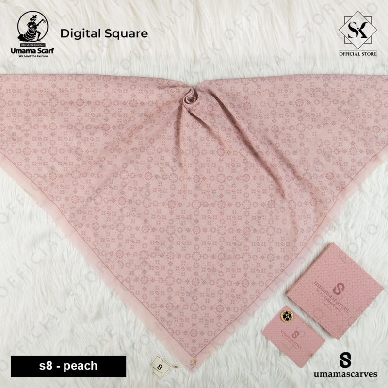 Jual Umama Scarves Box Bahan Voal Premium Gratis Brooch / Ukuran ...