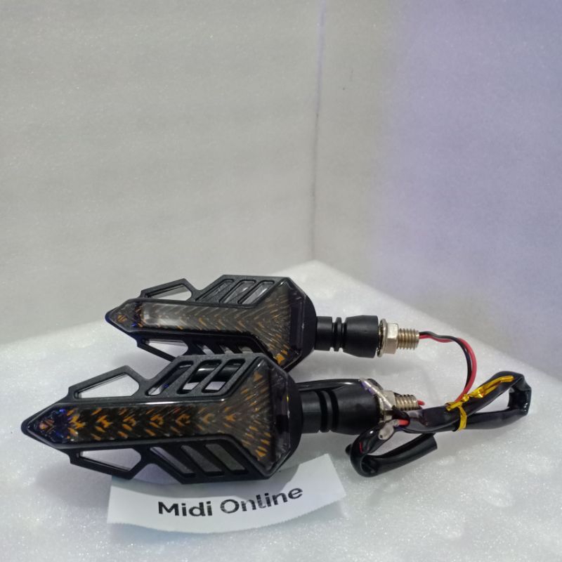 Jual Lampu Sein Running Dc 12V - Lampu Sen Motor Universal Harga 2Biji ...