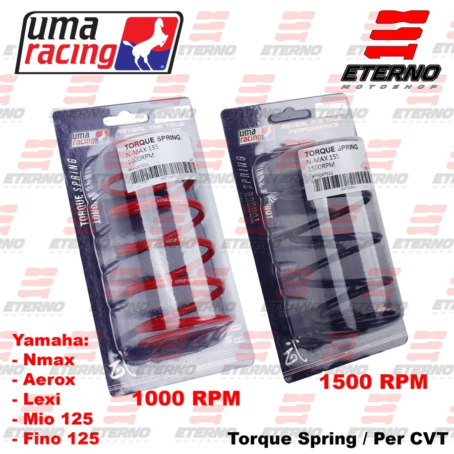 Jual Per Cvt Uma Racing Nmax Aerox Lexi Mio Fino 125 1000Rpm 1500Rpm ...