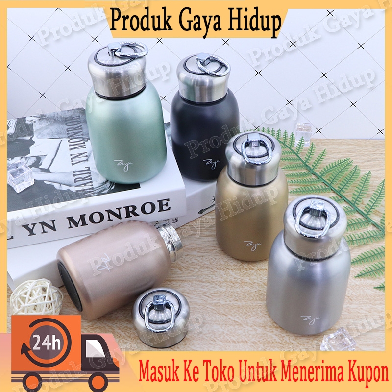 Jual Tumbler coffee cup double wall stainless steel /Botol Minum Termos ...