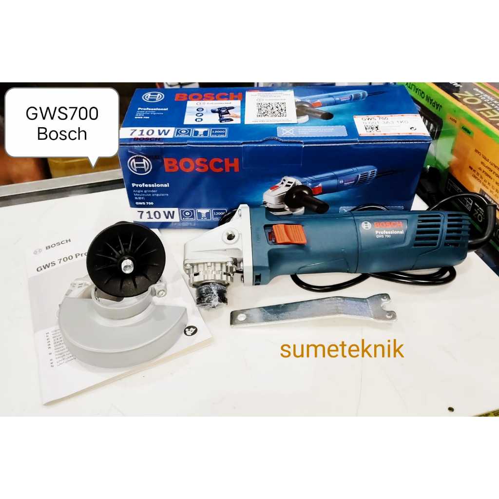 Jual Gerinda Bosch GWS 700 4" GWS 700 Bosch GWS700 Grinder 4" GWS-700 ...