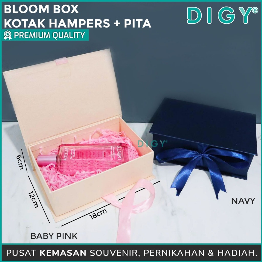 Jual Hardbox Kemasan Hadiah /Box Kado Ulang Tahun/ Bloom box kotak hampers Gift / Hijab / Baju ...