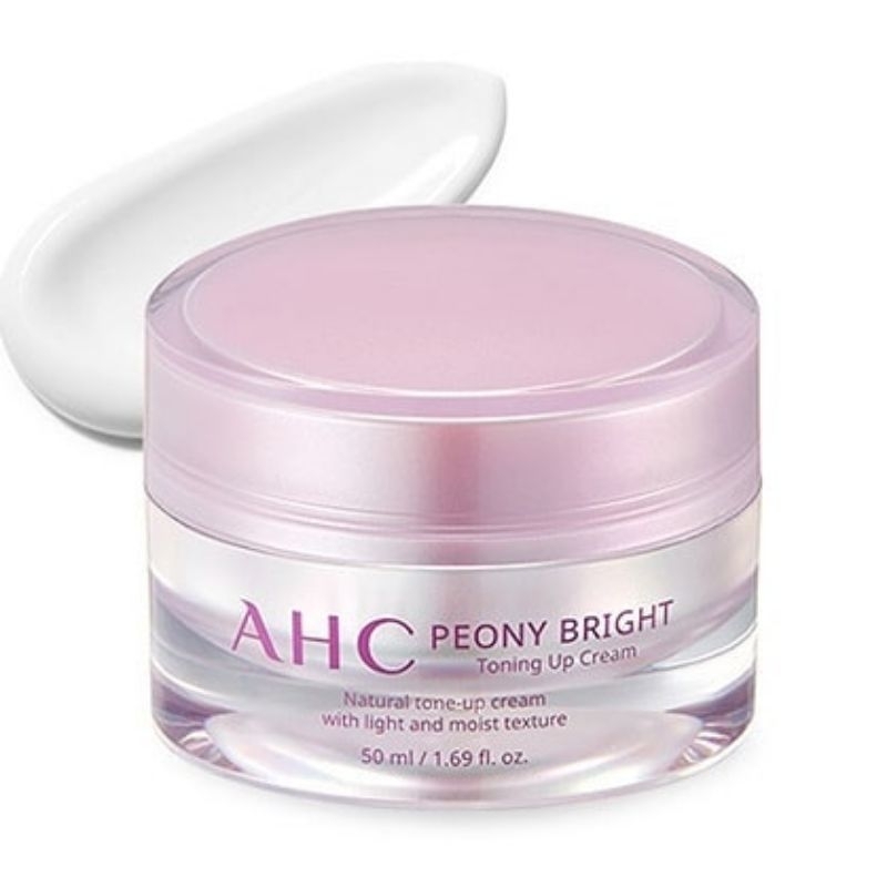 Jual AHC Peony Bright Toning Up Cream 50 gr Ori Korea | Shopee Indonesia