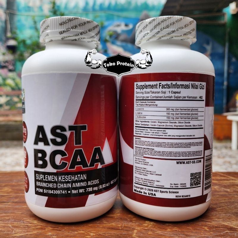 Jual Ast Bcaa 4500 462 Capsules cap Caps capsule capsules Kapsul ...