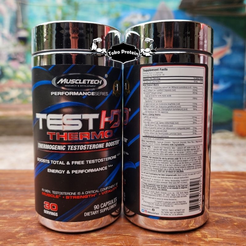 Jual Eceran Ecer Muscletech Test HD Thermo Capsule Testosterone Booster ...