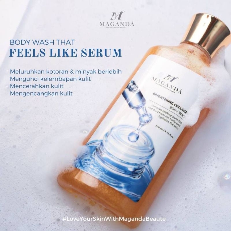 Jual Brightening Collagen Body Wash / Shower Gel / Sabun Mandi ...