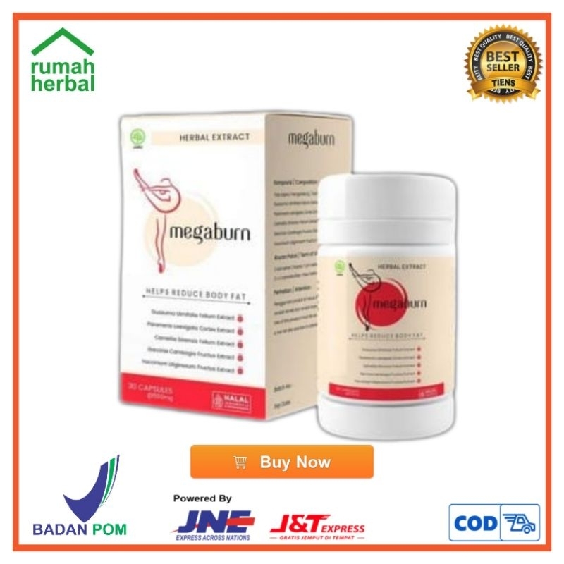 Jual Megaburn Helps Reduce Body Fat 100% Original - Megabun Asli ...