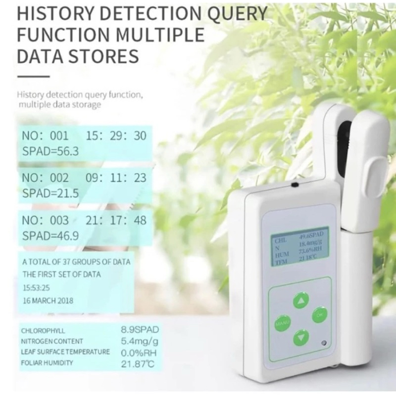 Jual Chlorophyll Meter Leaf Tester Plant Klorofil Chlorophyl TYS-A ...