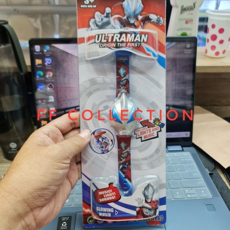 Jual GROSIR Jam Tangan Anak Karakter Musik Lampu LOL Ultraman Lengkap ...