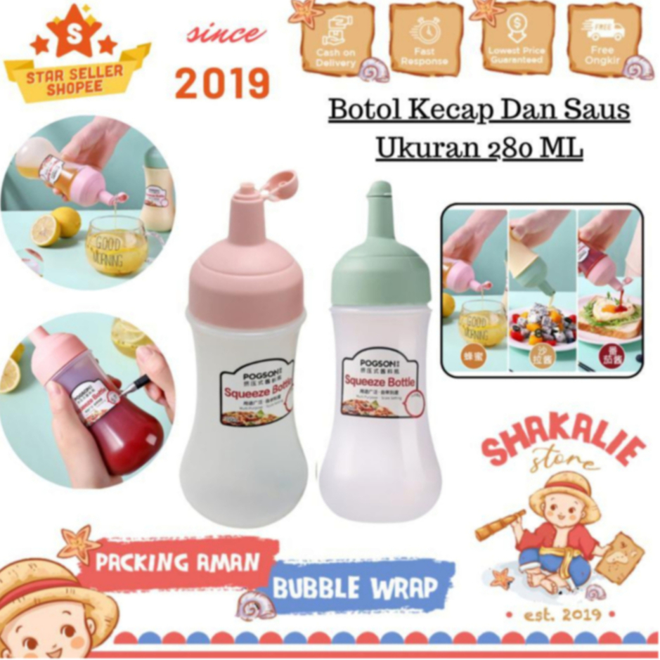 Jual Botol Saus Kecap Model Botol Susu Anti Tumpah Multifungsi Food ...