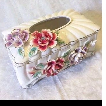 Jual Tempat tissue bunga timbul sesuai gambar | Shopee Indonesia