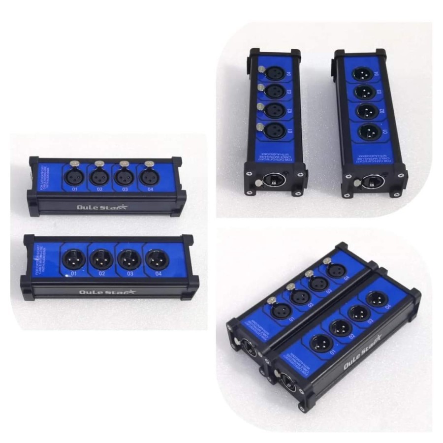 Jual Junction box dari Ethercone Mixer digital ke xlr 3pin male female ...