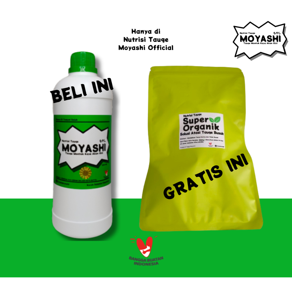 Jual Nutrisi Tauge Moyashi Gratis Anti Busuk Tauge | Shopee Indonesia