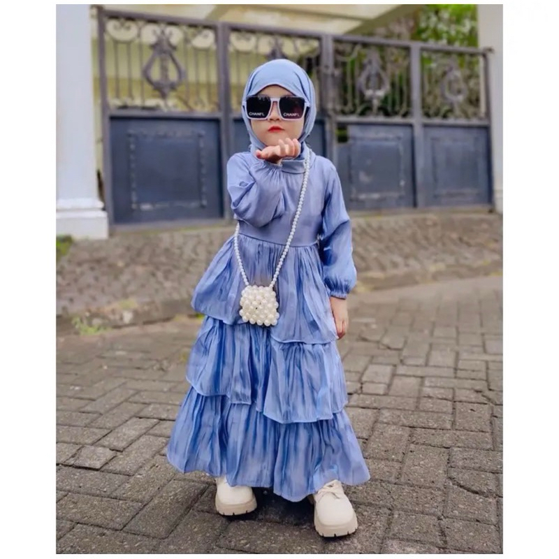 Jual Gamis Anak tumpuk susun 1 2 3 4 5 6 7 8 9 10 tahun shimer simer ...