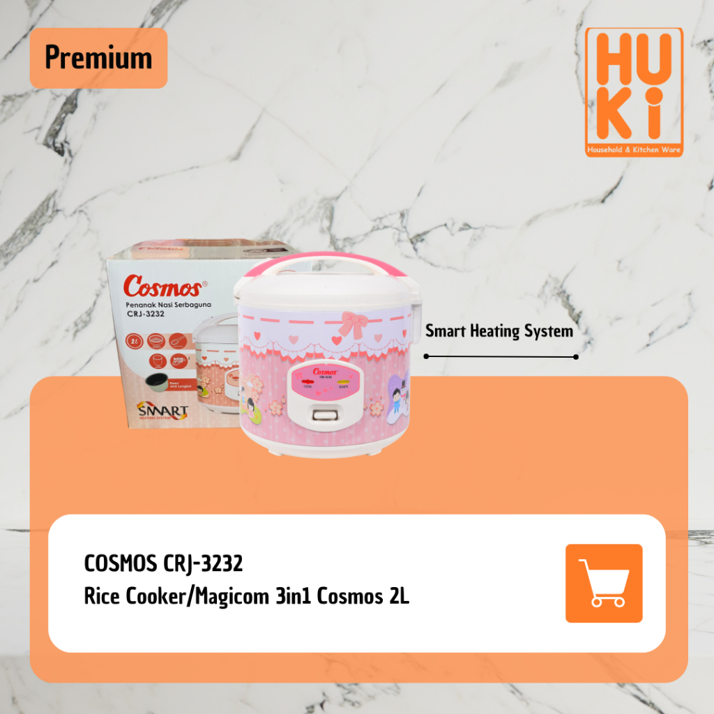 Jual Rice Cooker/Magicom 3in1 Cosmos 2L CRJ-3232 | Shopee Indonesia