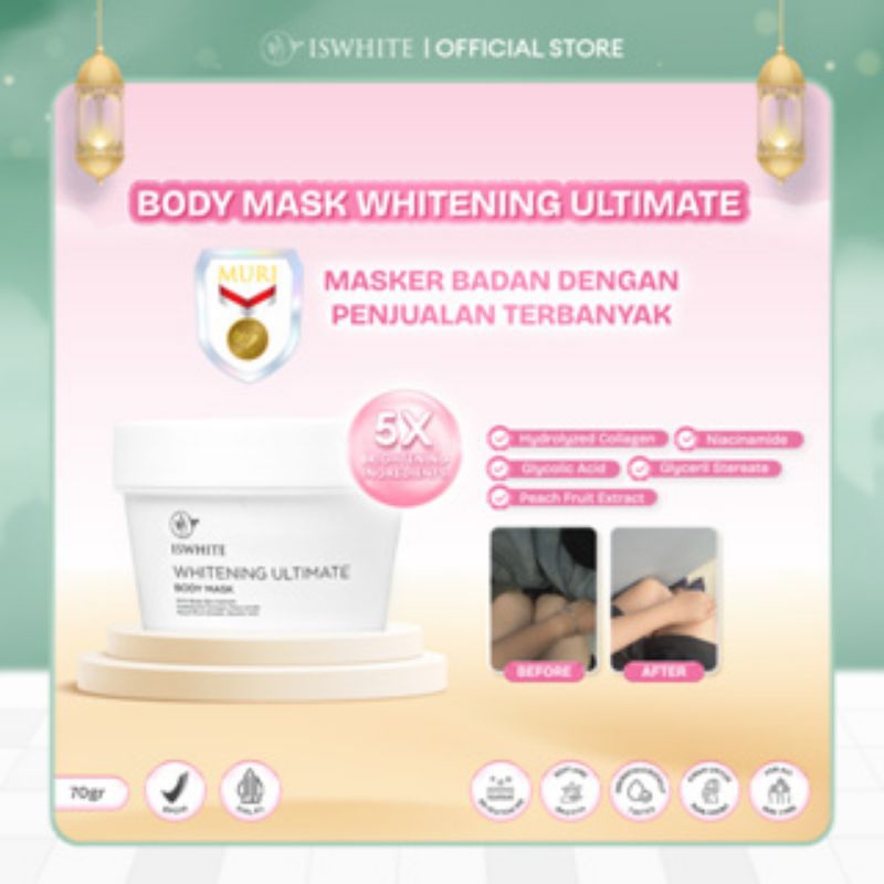 Jual ISWHITE Bodycare Glowing Package - Perfect Whitening Body Serum ...
