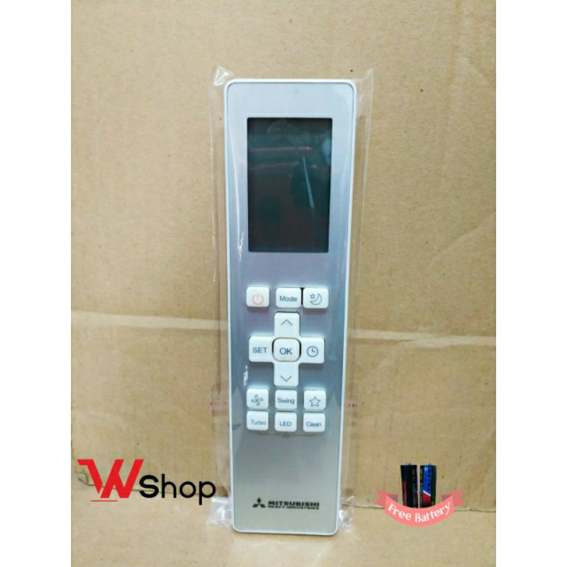 Jual REMOT AC MITSUBISHI TURBO CLEAN ORIGINAL - Air conditioner | Shopee Indonesia