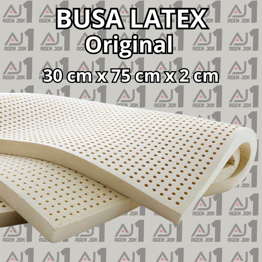 Jual BUSA SPON LATEX ORIGINAL LEMBARAN PELAPIS JOK MOTOR UKURAN STANDAR ...