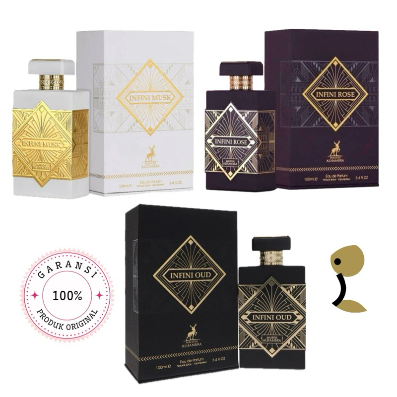 Jual Infini Rose/ Infini Musk/ Infini Oud Parfume Maison Alhambra ...