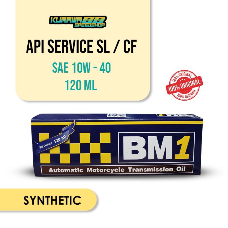Jual Oli AUTOMATIC BM1 TRANSMISSION 120ML PC – AFA SAE 10W-40 | BM1 Oil ...