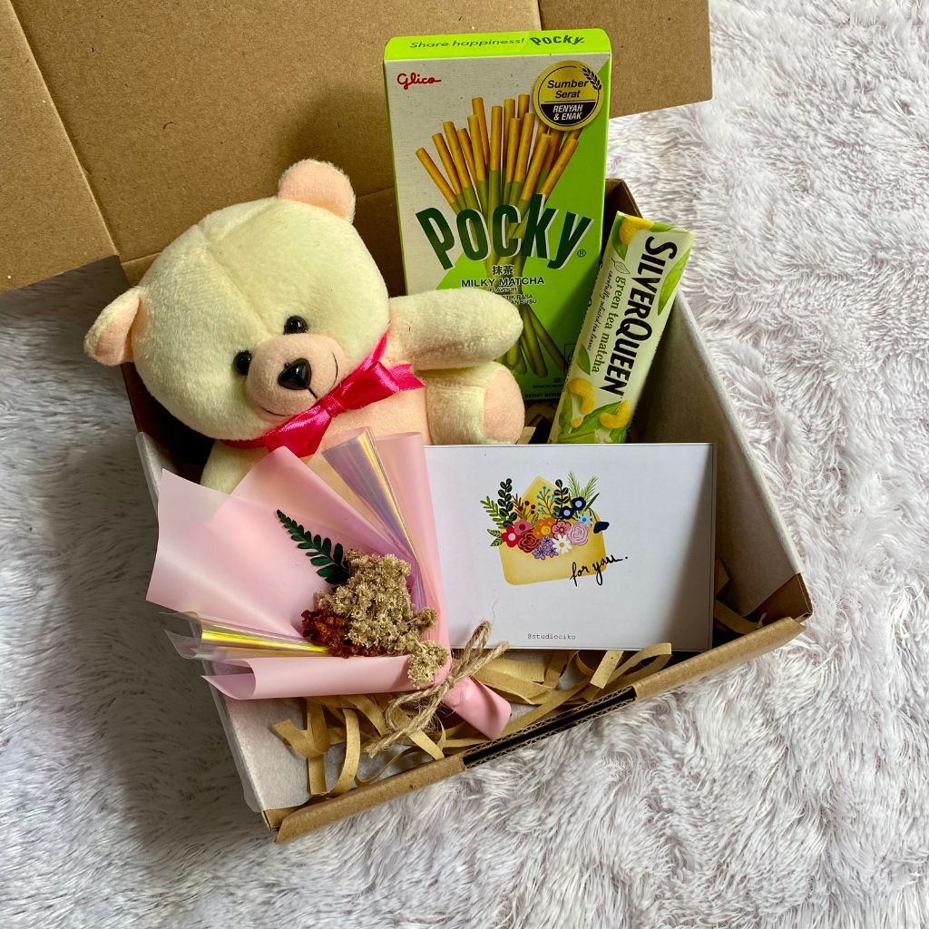 Jual Hampers Snack Box Matcha Greentea Hadiah Wisuda Sidang Ulang Tahun ...