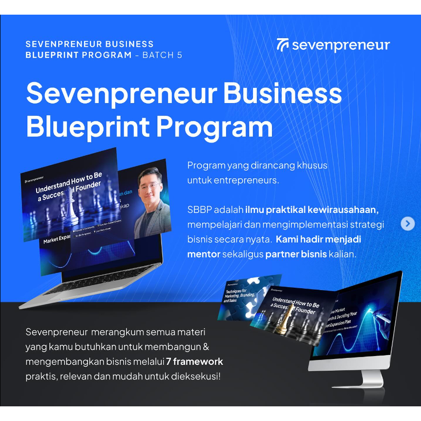 Jual Sevenpreneur Business Blueprint Program | Shopee Indonesia