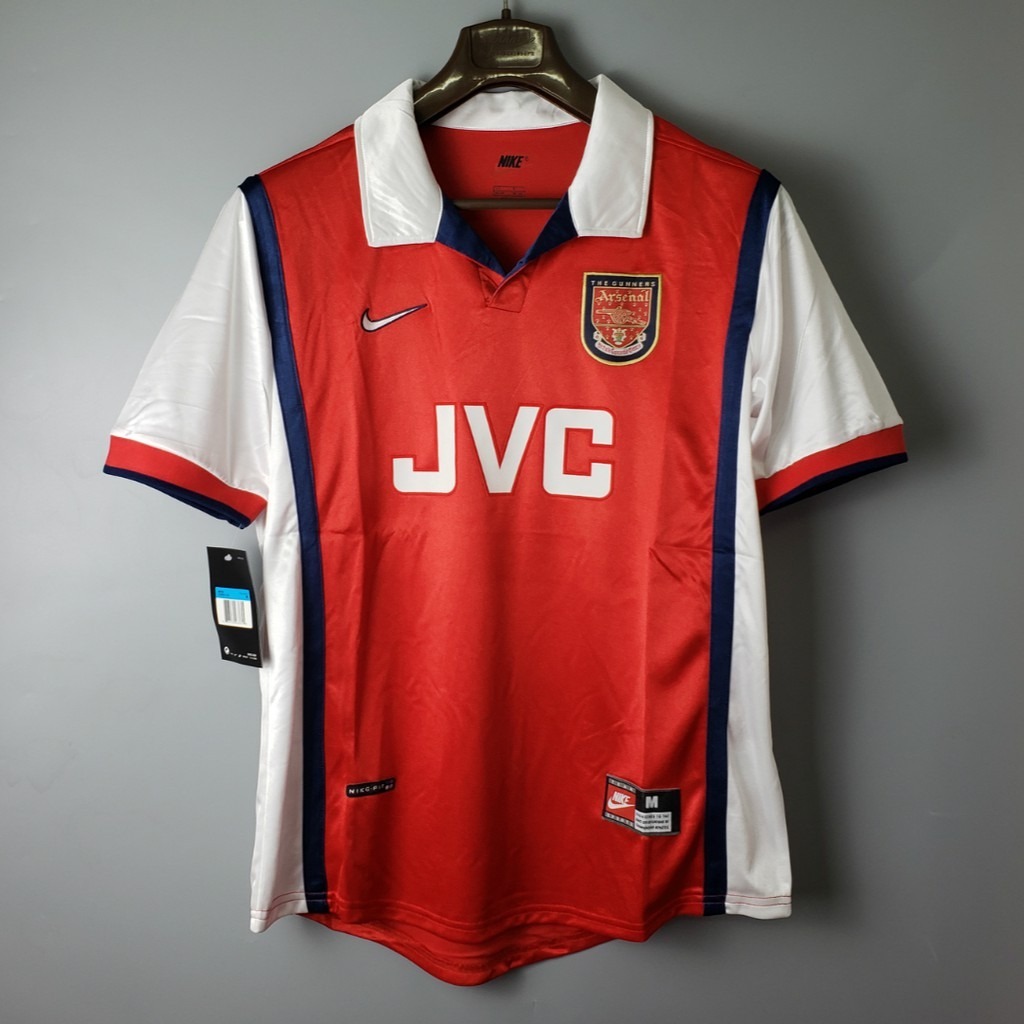 Jual JERSEY BOLA 4RSEN4L RETRO HOME VINTAGE KIT SPORT PRIA 1998/1999 ...