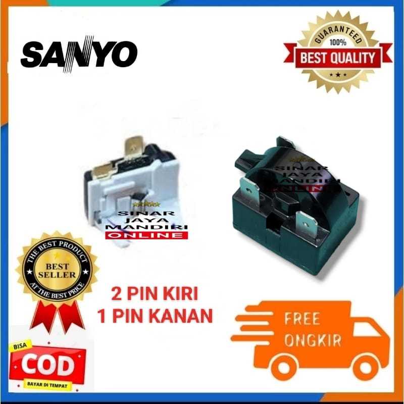 Jual Relay 2 Pin Kiri 1 Pin Kanan + Overload Kulkas Sanyo 1 Pintu / 2 ... Jual Relay 2 Pin Kiri 1 Pin Kanan + Overload Kulkas Sanyo 1 Pintu / 2 ...