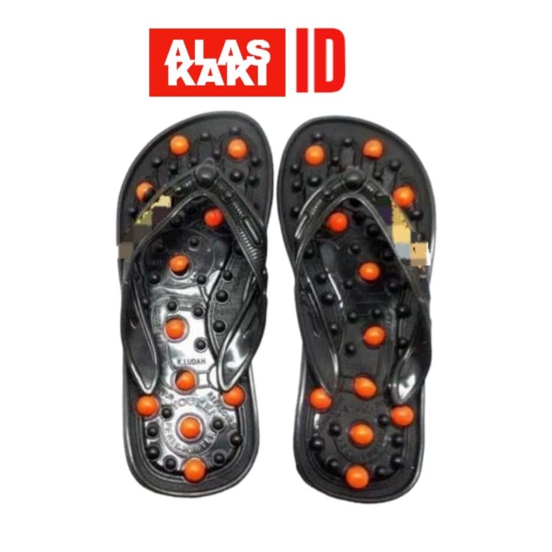 Jual Sandal Reflexi Dewasa Kesehatan Jepit Duri Kaku Terapi Akupuntur ...