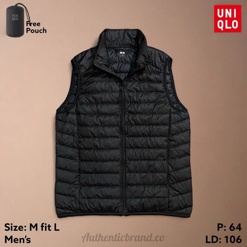 Jual UNIQLO Vest Ultralight Down | Rompi Ultralight Down Uniqlo | Rompi ...
