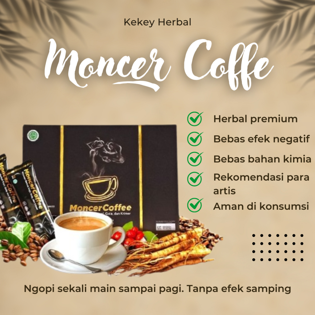 Jual Monceer Coffee Original | Kopi Pria Dewasa | Halal & Bpom - Tanpa ...