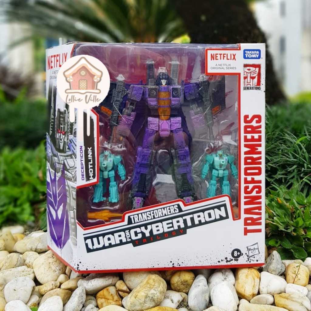 Jual Transformers Netflix War for Cybertron Trilogy Hotlink Battle 3pk ...