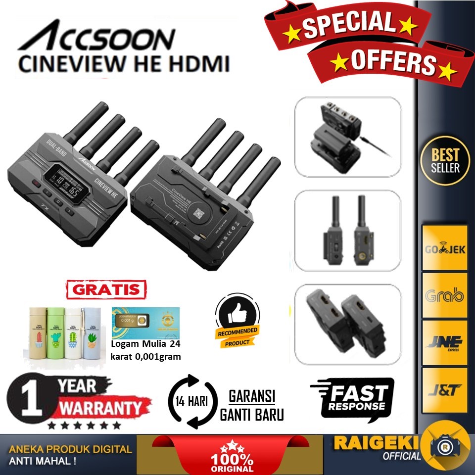 Jual Accsoon Cineview HE Wireless Video WIT04-HE - Cineview HE | Shopee Indonesia