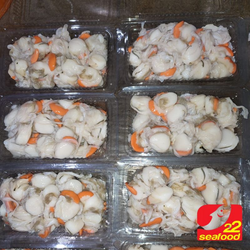 Jual Daging Kerang Simping 250 gram / Scallop / Seafood 22 | Shopee ...