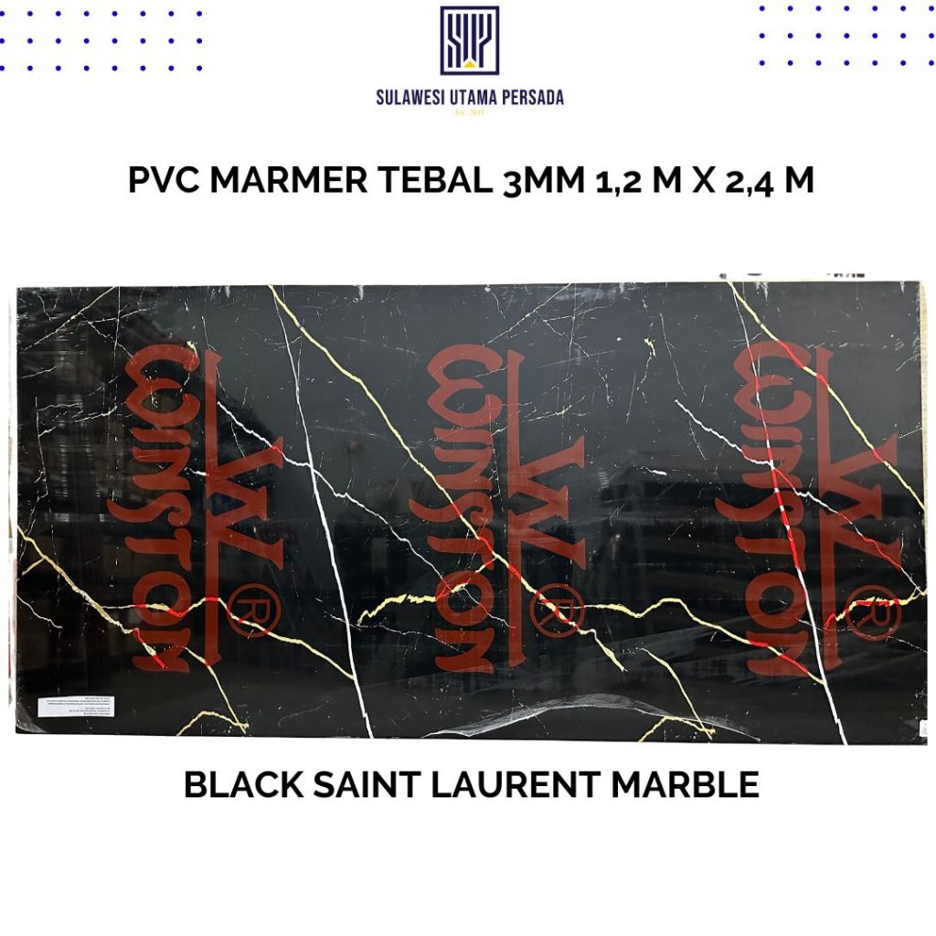 Jual PVC MARMER TEBAL 3MM UKURAN 1,2 X 2,4 UNTUK DEKORASI DINDING ...