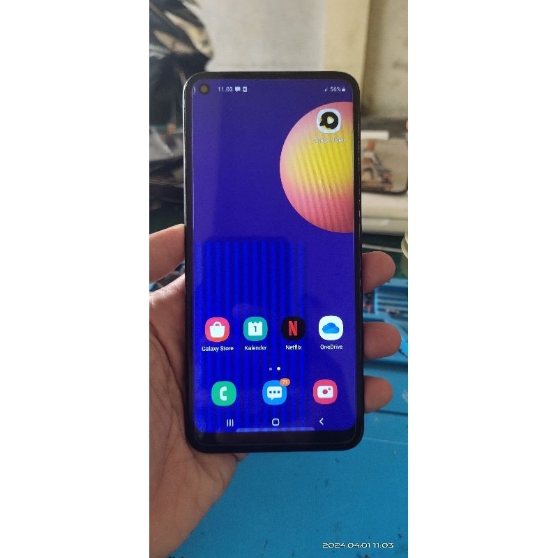Jual lcd samsung M11 copotan, ori full frame, normal tes | Shopee Indonesia