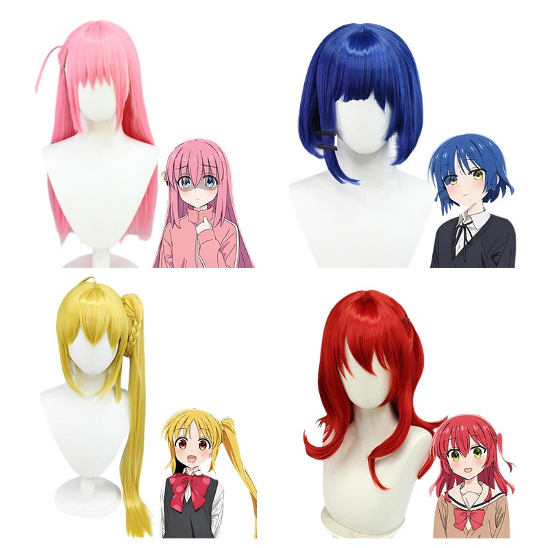 Jual [Wetrose] Wig Gotou Gotoh Hitori Yamada Ryo Cosplay Ryo Ikuyo Kita ...