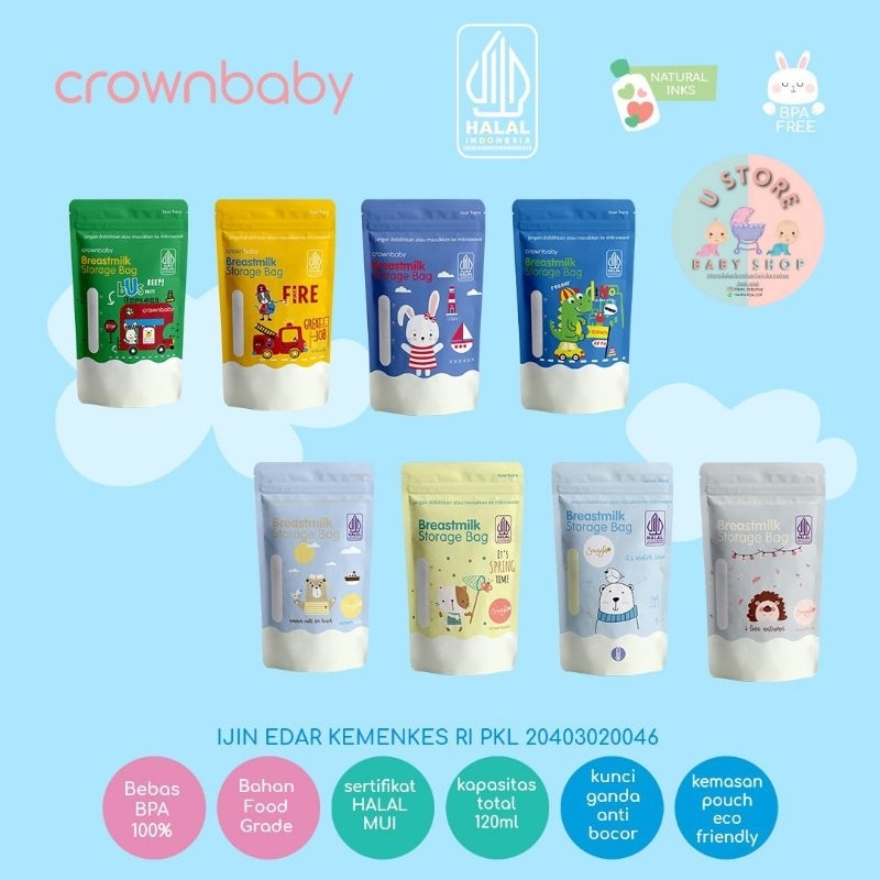 Jual Kantong Asi Crown PouchKantong Asi Crown Plastik Asip 100ml extra ...