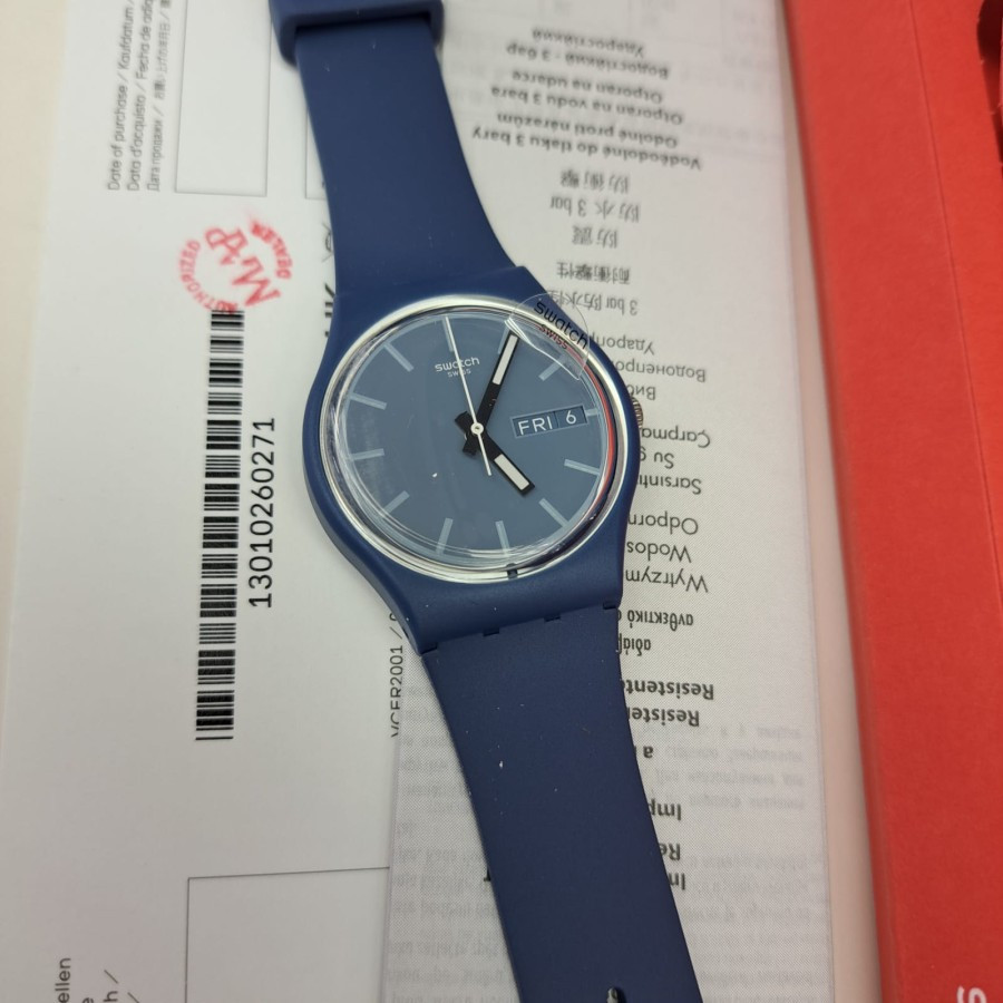 Jual Jam Tangan Pria SWATCH SO28N701 Knock Nap Original | Shopee Indonesia