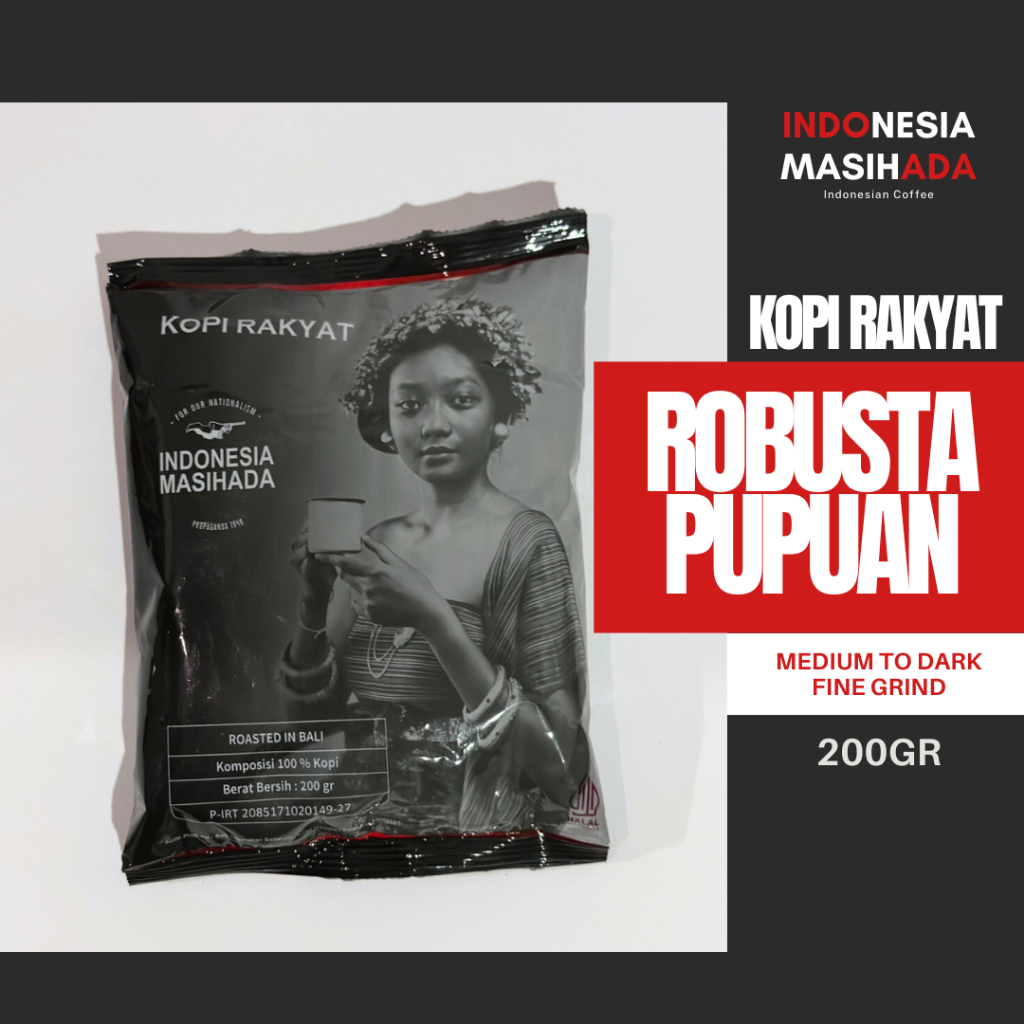 Jual INDONESIA MASIH ADA Kopi Rakyat Bali Robusta Pupuan Oleh-oleh ...