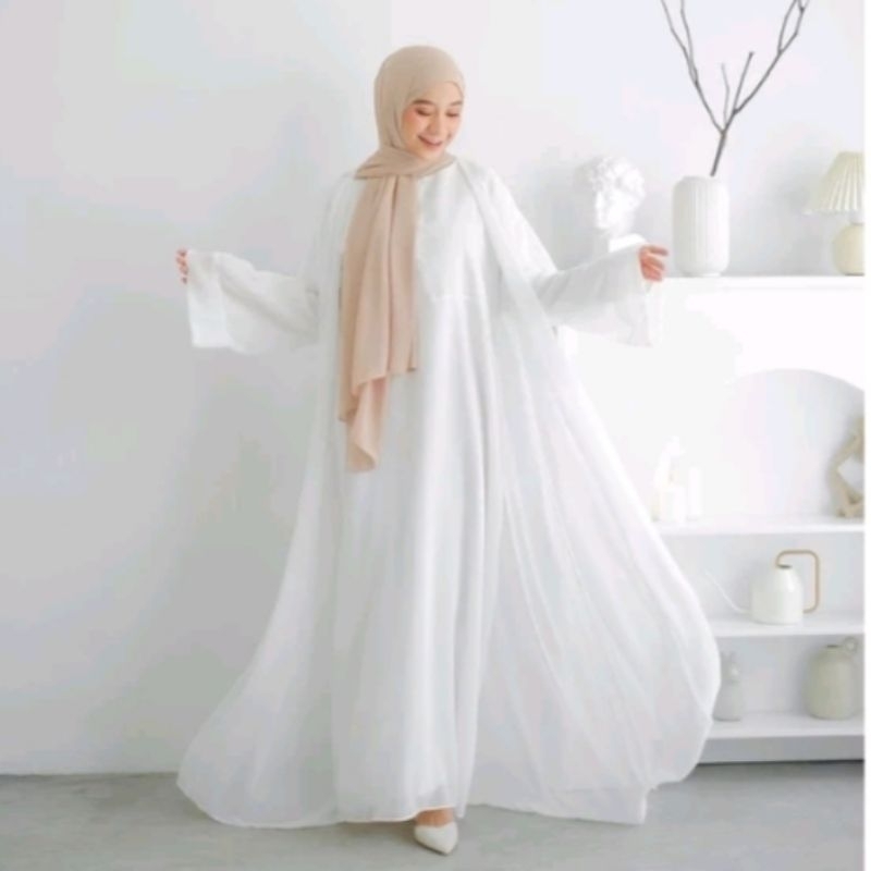 Jual KhilyaaFashion-GAMIS ABAYA MEDINA (BONUS HIJAB PASHMINA) TERBARU ...
