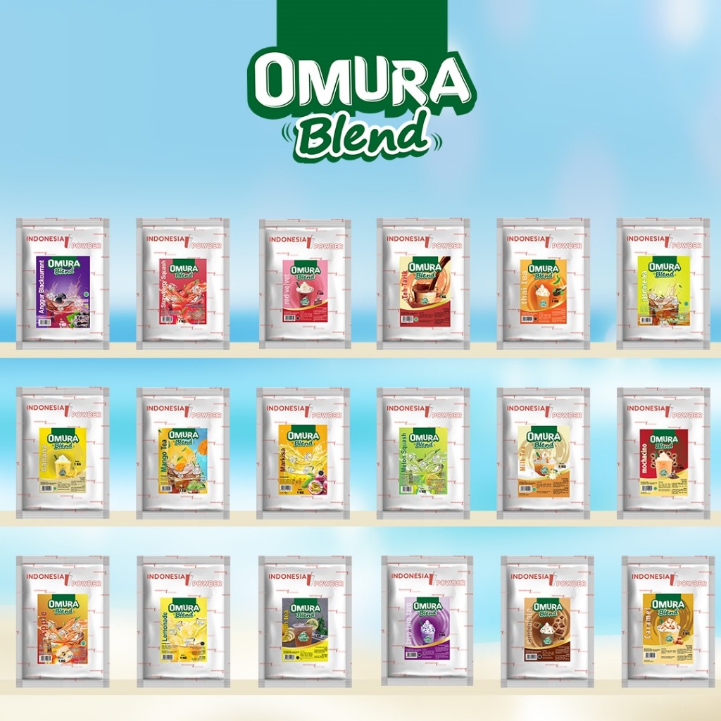 Jual [SERIES] OMURA BLEND Bubuk Minuman Premium Aneka Rasa Mengandung ...