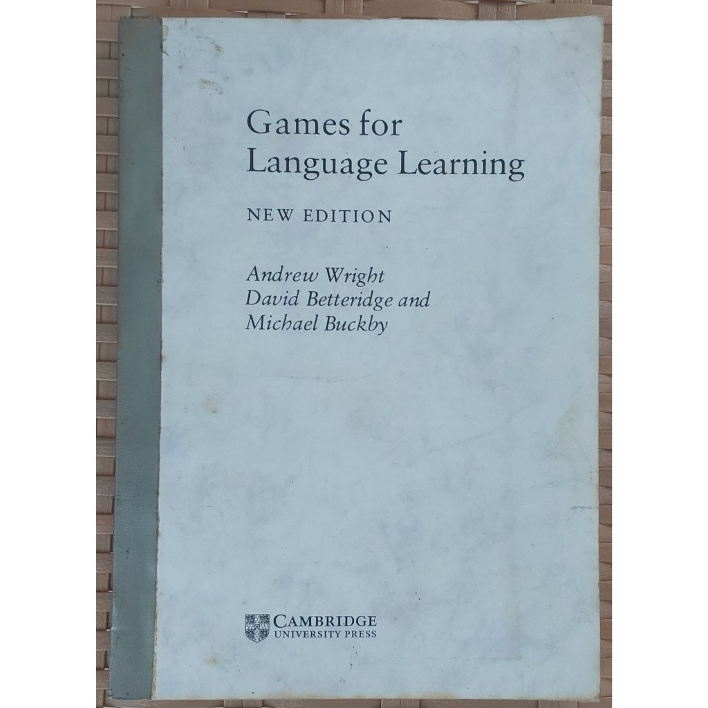 Jual Cambridge Games For Language Learning by Andrew Wright/David ...