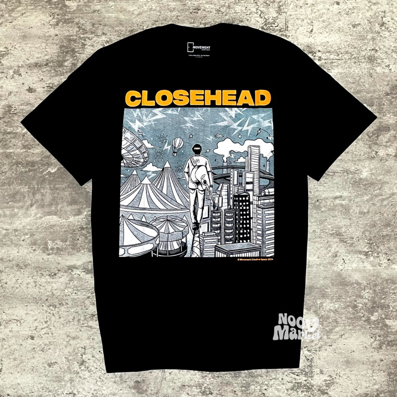 Jual Closehead - World Tshirt - Black | Original Merchandise | Shopee ...