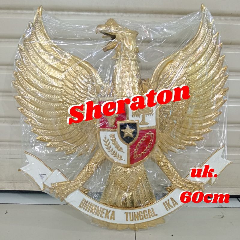 Jual lambang Garuda Kuningan patung Garuda Kuningan ukuran 60cm premium ...