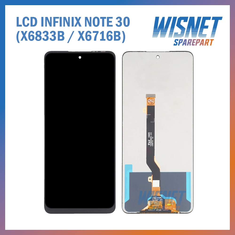 Jual Grosir LCD Infinix Note 30 4G / 5G (X6833B / X6716B) ORIGINAL 100% ...