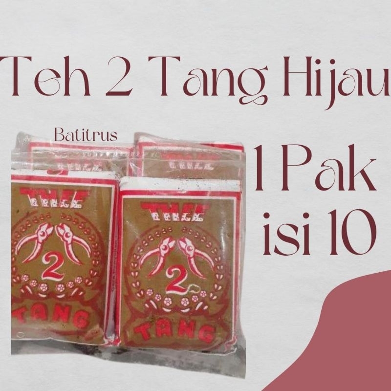 Jual Teh 2 Tang Hijau Asli Tegal | Shopee Indonesia
